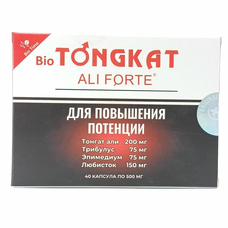 Тонгкат Али Форте (Tongkat Ali Forte) капсулы №40 (4 блистера х 10 ...