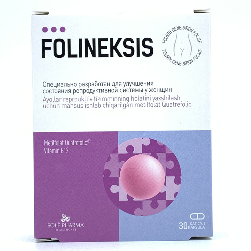 Folineksis (Folinex) kapsulalari №30 (2 blister х 15 kapsula ...