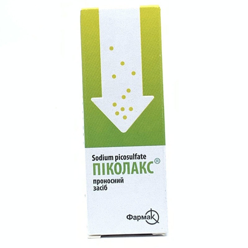 Пиколакс (Picolax) капли оральные 0,75% по 15 мл (флакон ...