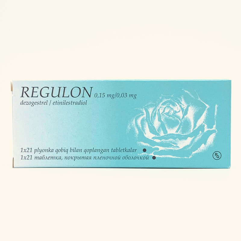 Регулон (Regulon) таблетки покрытые плёночной оболочкой №21 (1 блистер ...