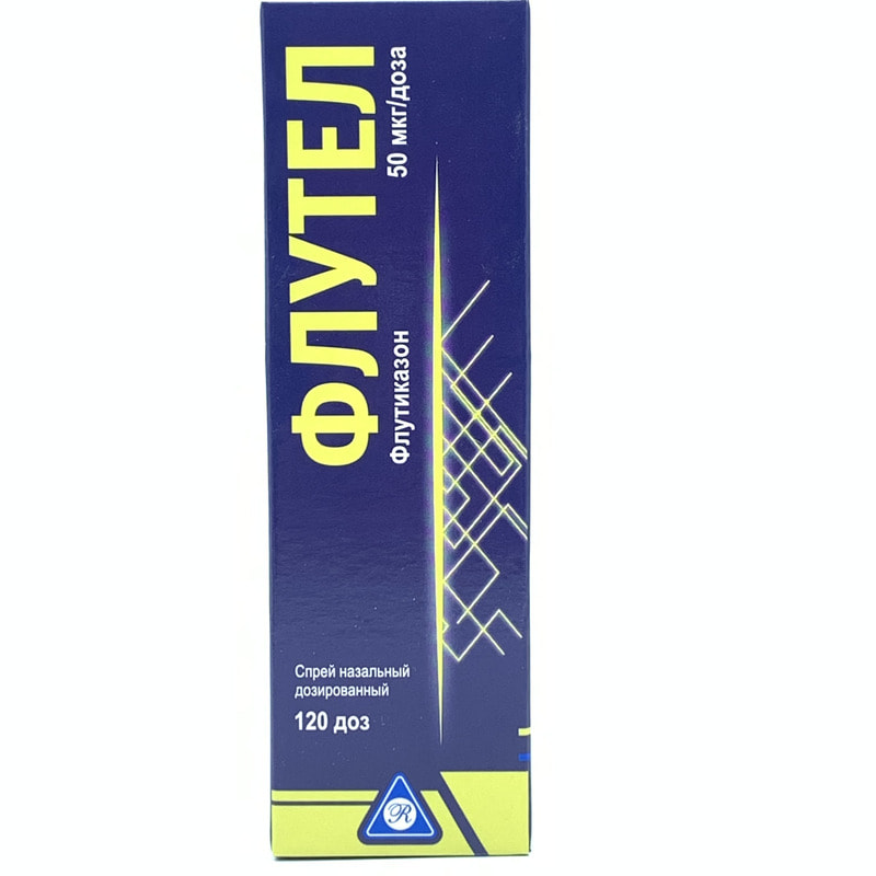 Флутел (Flutel) спрей назальный дозированный суспензия 50 мкг/доза по ...
