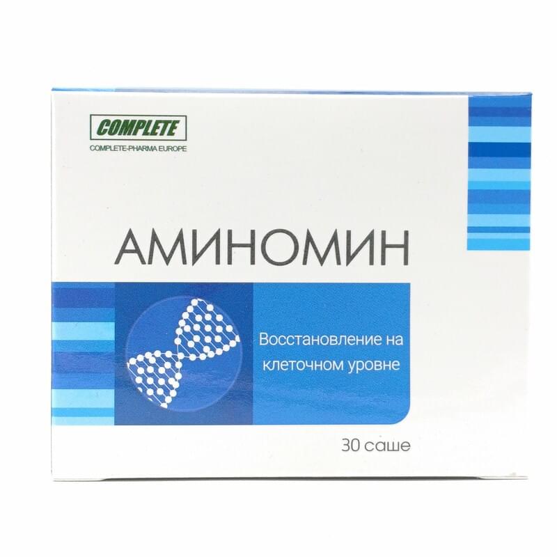 Аминомин (Aminomin) порошок для внутреннего применения №30 (саше ...