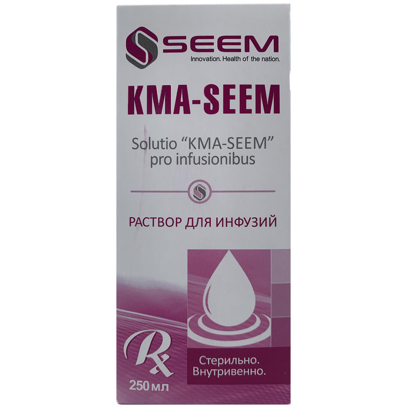 КМА-SEEM (КМА-SEEM) раствор для инфузий по 250 мл (флакон ...